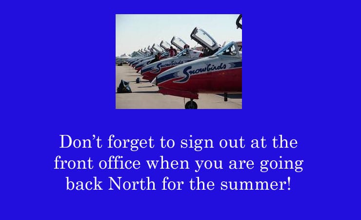 Heading North for the Summer – 2021