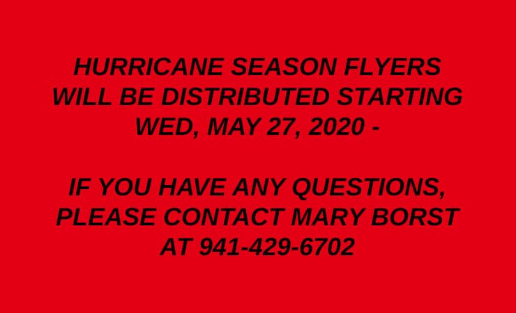 Hurricane Flyer Delivery – May 2020