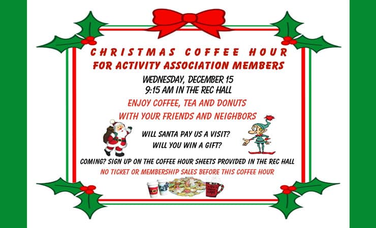 Christmas Coffee Hour