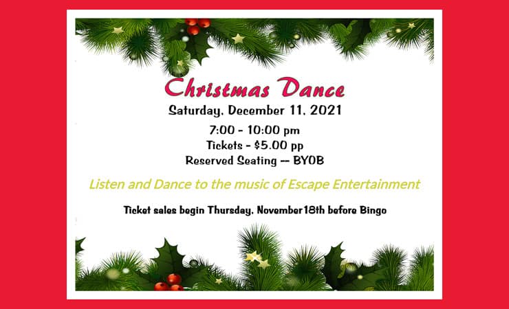 Activity Association Christmas Dance