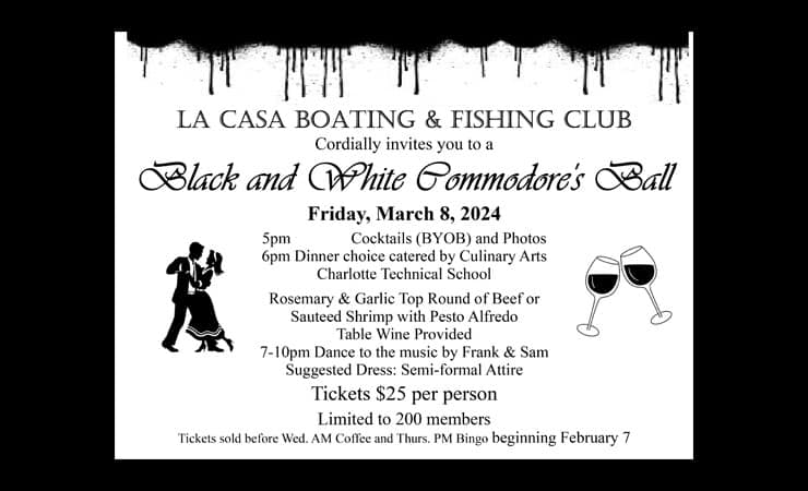 Commodores Ball, March 8, 2024