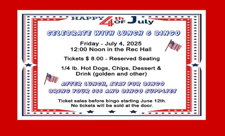 4th of July Party Tickets Go On Sale!